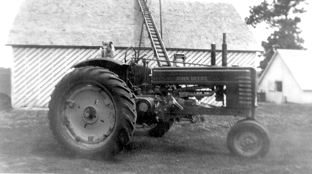 B originally owned by William Bruhn, Sr. - his first tractor