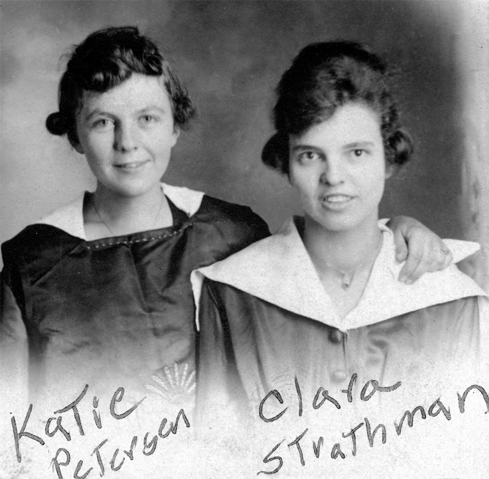 Katie Petersen, Clara Strathman