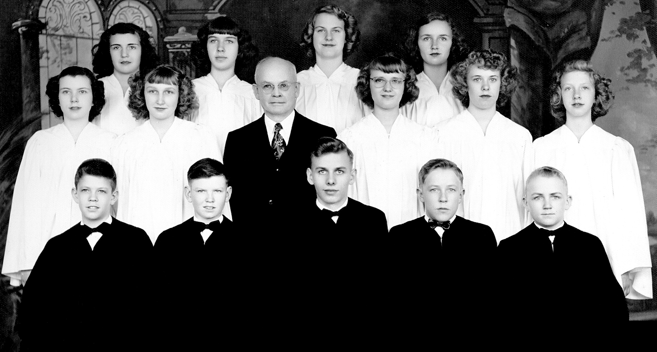 Back: Mary Lou Petersen, Zita Ress , Marlene Nulle, Myra Schroeder