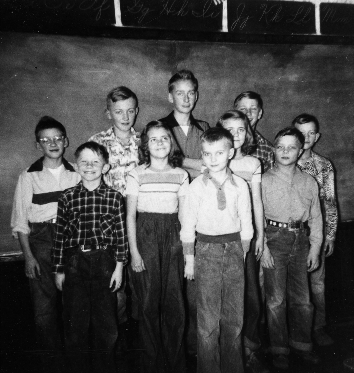 Back: Larry Lohrmann, Roger Koepke, Darrell Jahn, Gene Lohrmann