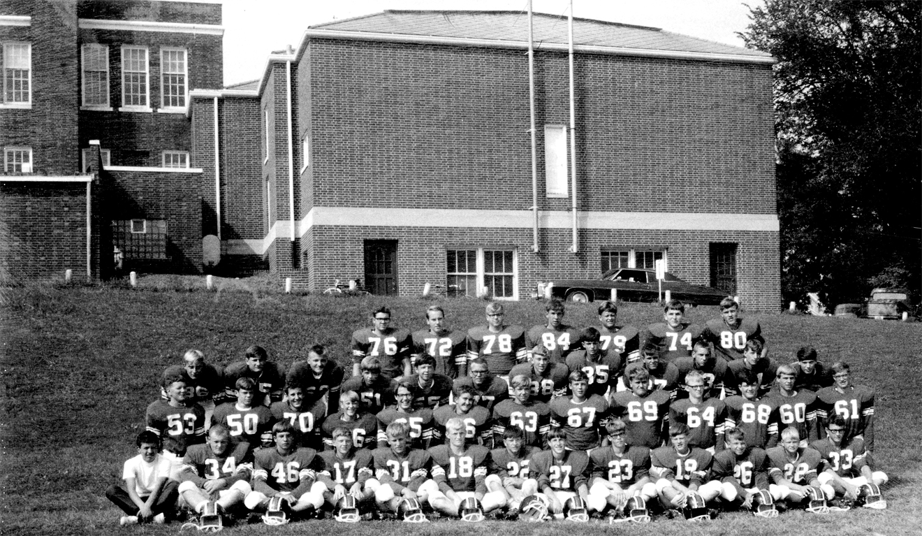 Back: Harvey Dales, Vernon Hansen, Richard Hornberger, John Opperman ...