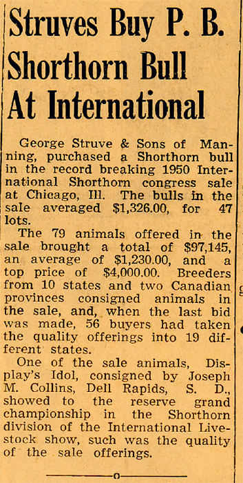 December 7, 1950, Manning Monitor