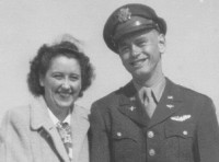 Above Elnor (Vannote) Detlefsen and husband Heinz