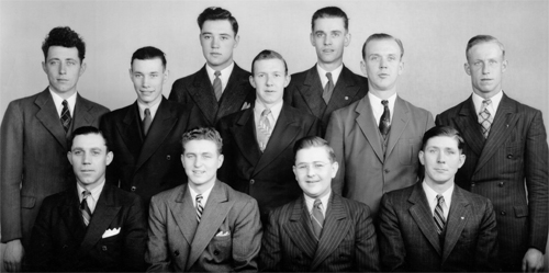 Back: Orland Joens, Merlin Struve